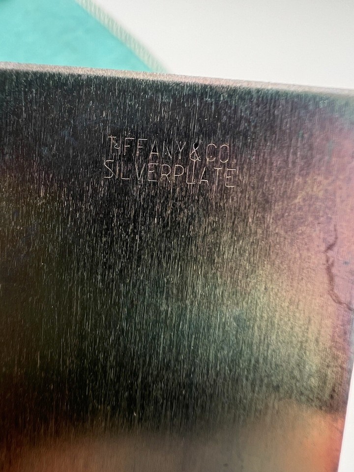 Tiffany & Co 7 inch Ruler Novelty Desk Accessory Silverplate American ...