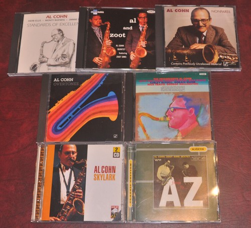 Al Cohn 8 CDs -Skylark/ From A to Z/ Overtones/ Progressive/ Nonpareil ...