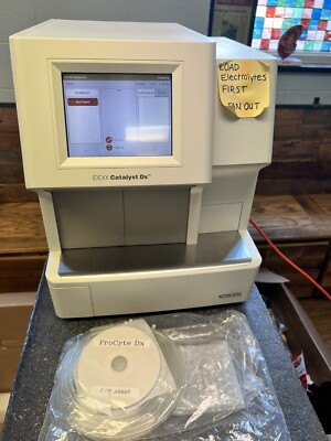 Idexx Catalyst Dx Blood Chemistry Analyzer Machine | eBay