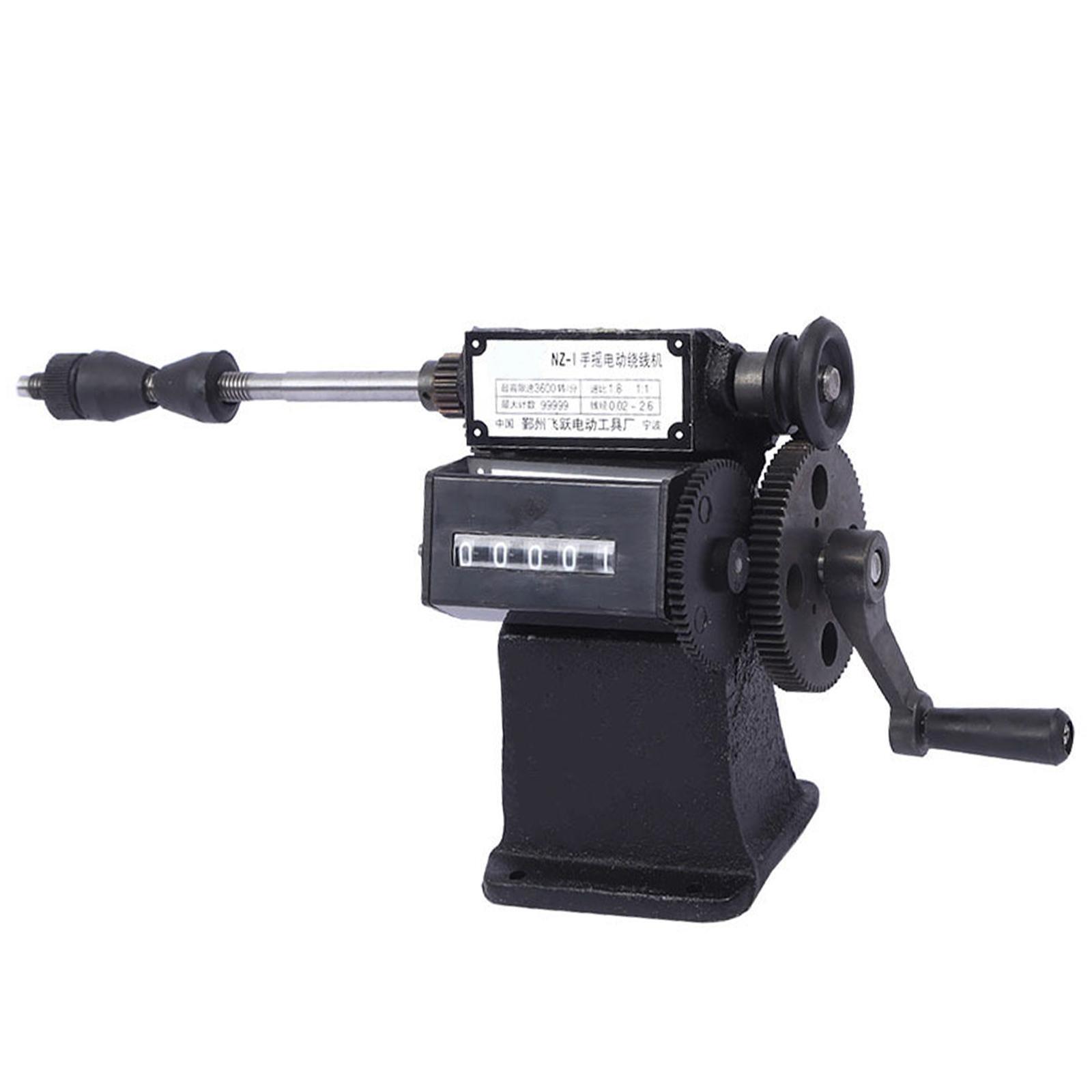 Manual Coil Winder Machine Counter 1:8 Handheld Winder Hand Coil ...