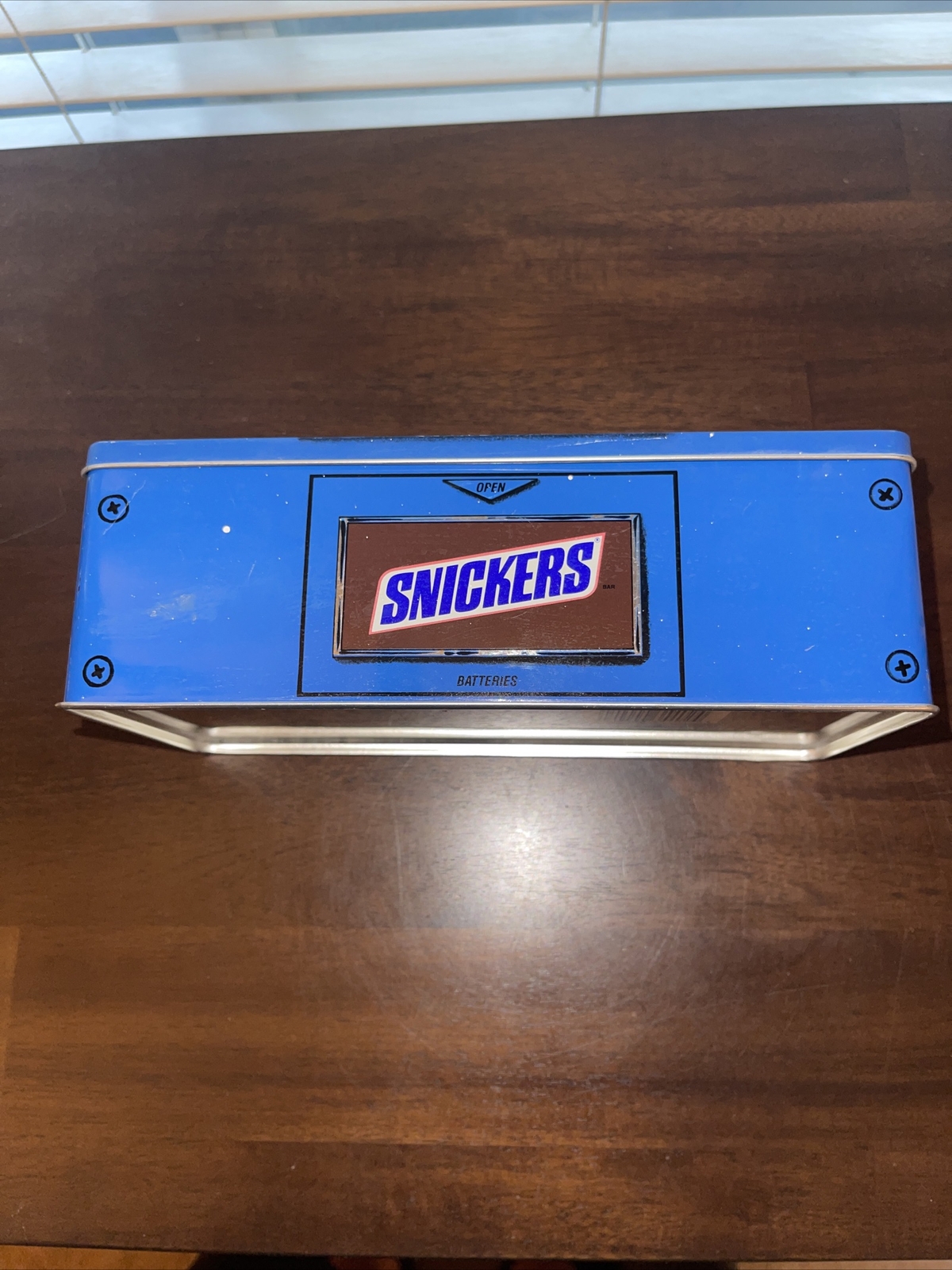 1990 Snickers Tin Collector's Edition Fun Size Radio Theme Tin Mars ...