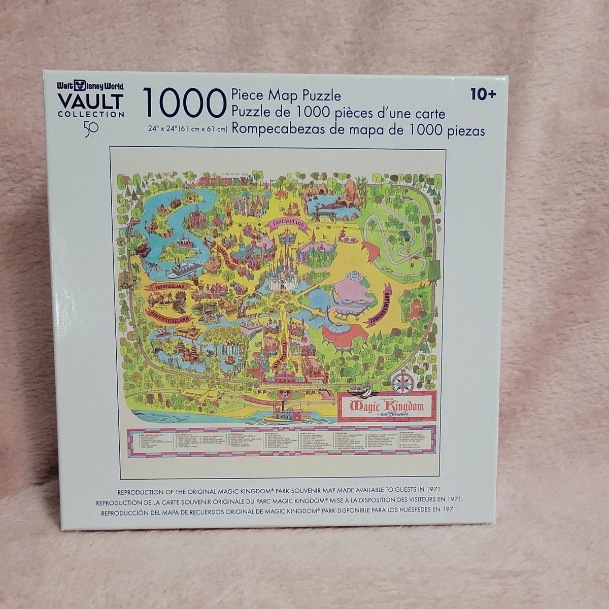 Magic Kingdom Map 2022