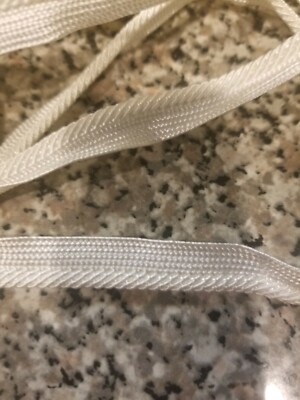 SMALL TWISTED CORDING W/LIP WHITE Upholstery Fabric Trim cord | eBay