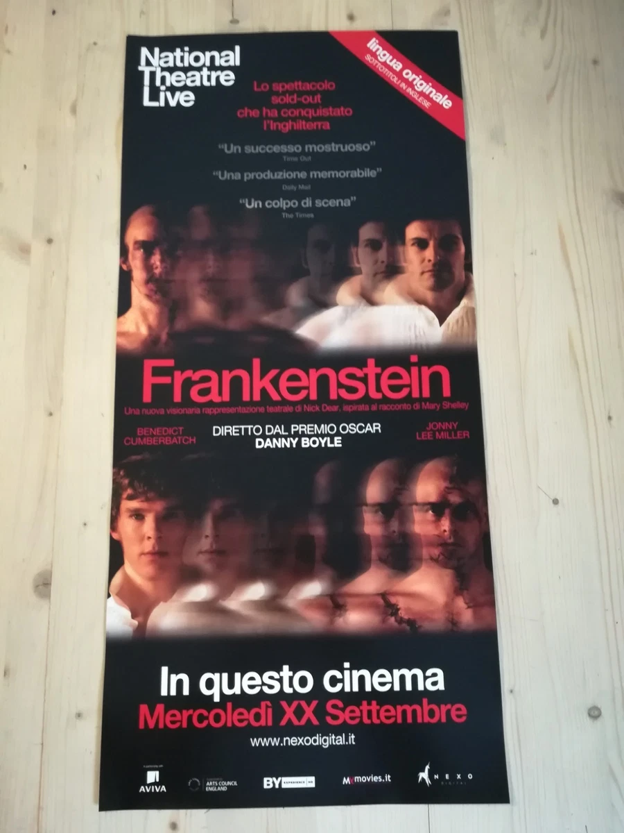 Benedict Cumberbatch Frankenstein Poster