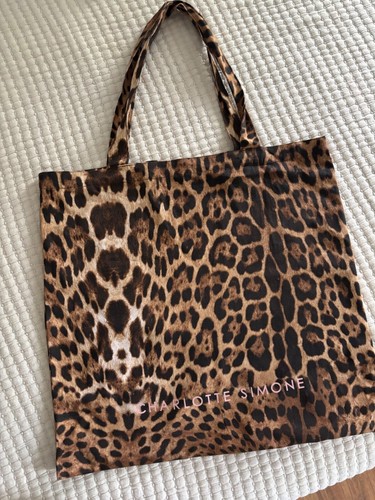 Cute leopard print charlotte simone tote bag | eBay