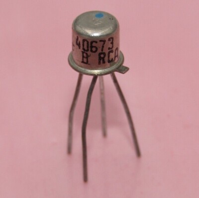 RCA 40673 Transistor Dual-gate MOSFET N-Channel NOS ** Vintage RCA ...