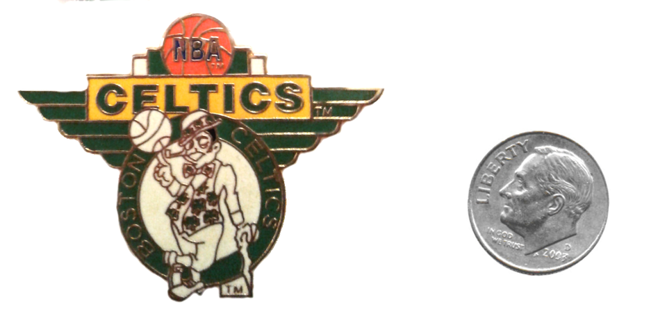 Celtics Pins Boston Celtics Pins 1994 VINTAGE RARE Celtics Wings Logo ...