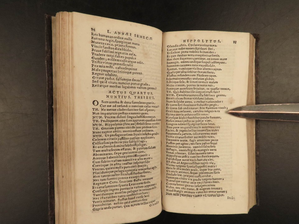1646 SENECA Tragedies Stoic Philosophy Stoicism Mythology Hercules ...