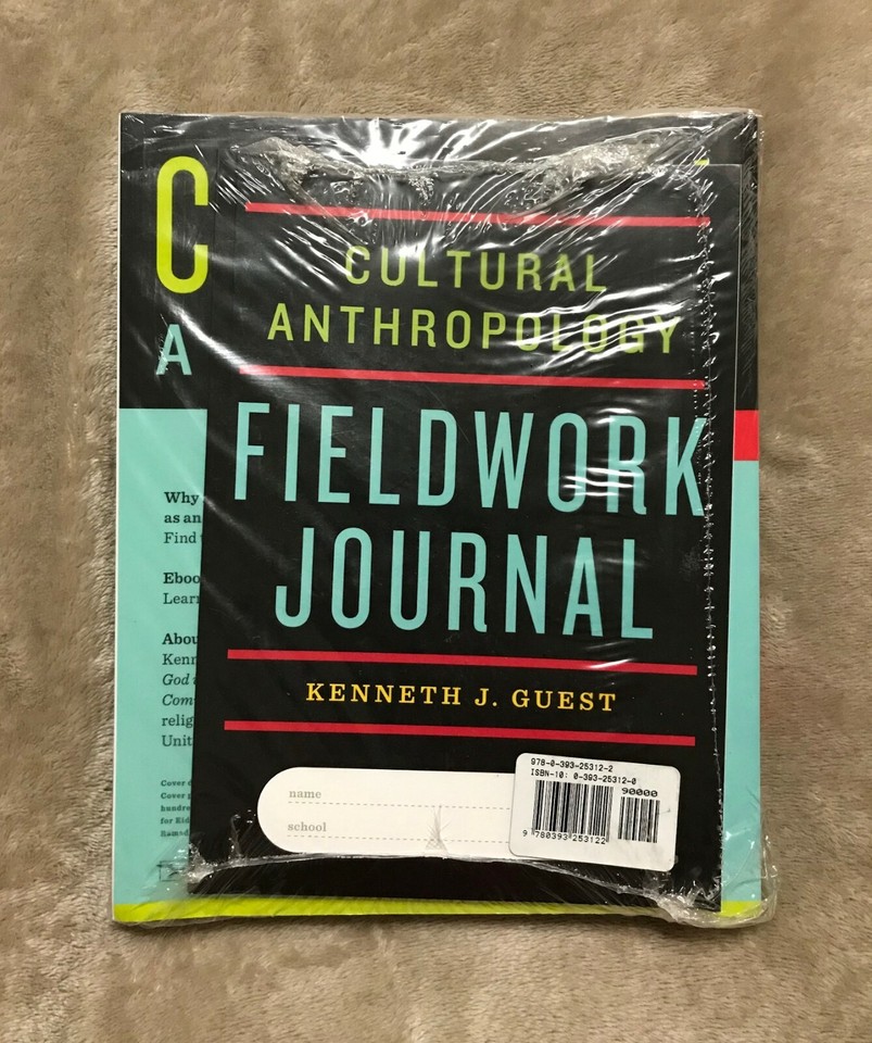 Cultural Anthropology and Cultural Anthropology Fieldwork Journal by K ...