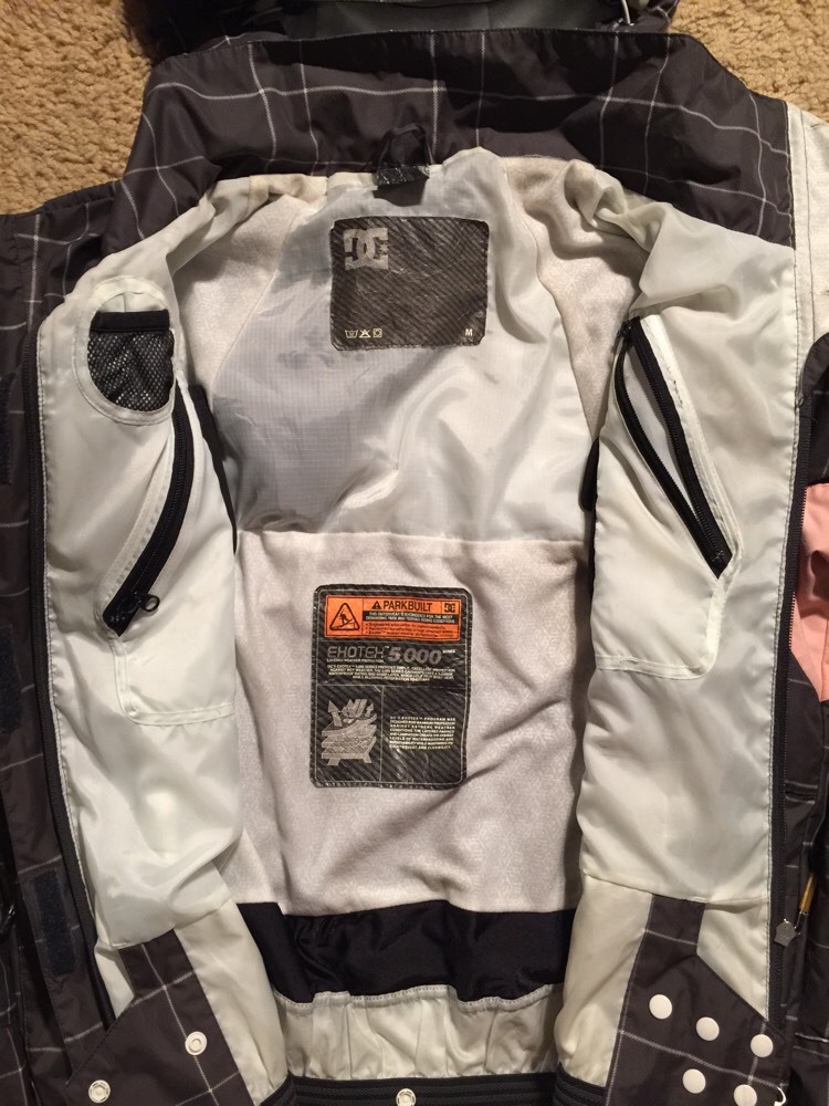 DC EXOTEX 5000 WOMENS SNOWBOARDING/SKI INSULATED WATERPROOF JACKET ...