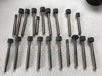 20 ASSORTED Grinding MANDRELS 3/8” SHANKS MOORE Jig Bore New!! Bay ...