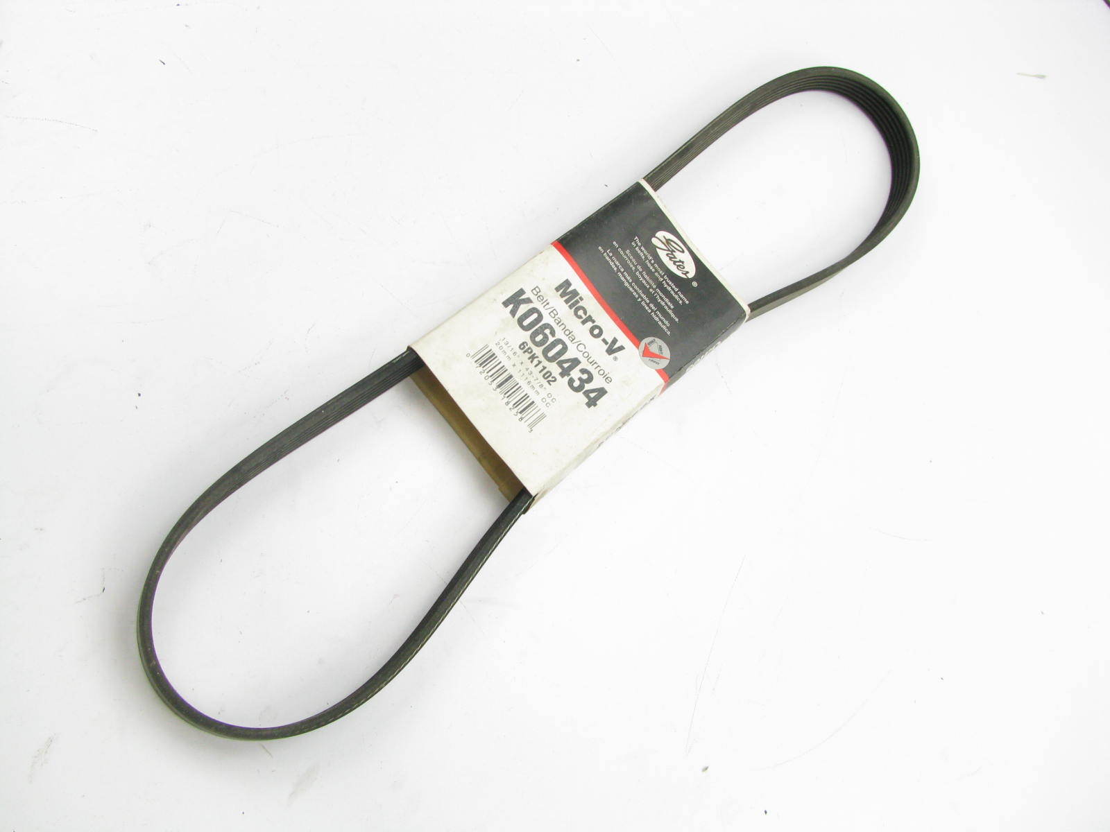 Gates K060434 Serpentine Belt - 0.84" X 44.00" - 6 Ribs | eBay