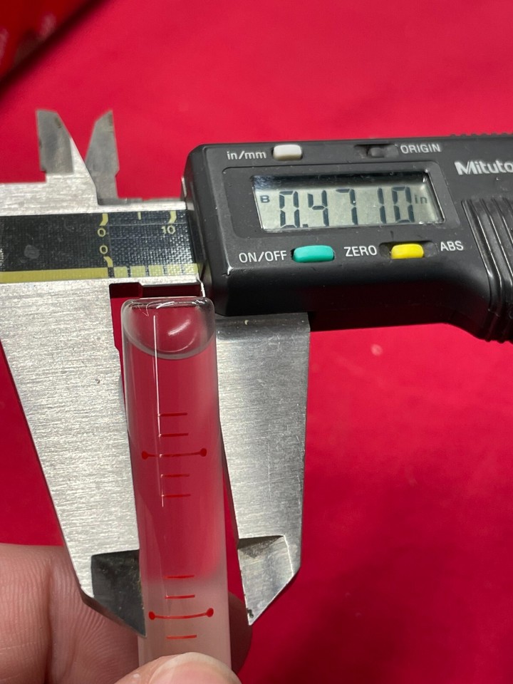 Starrett PT15026 Level Vial Only for 98-6 Machinists Level 6" IN STOCK ...