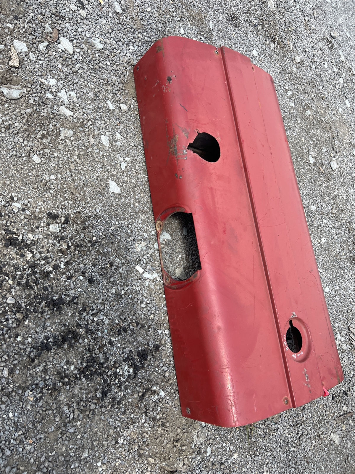 Farmall 806 Gas Tractor Original IH IHC hood for over engine Antique ...