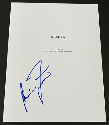 AMERICA FERRERA SIGNED AUTOGRAPH FULL 116 PAGE BARBIE MOVIE SCRIPT ...