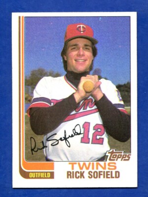 1982 TOPPS #42 RICK SOFIELD EXMT 2 | eBay