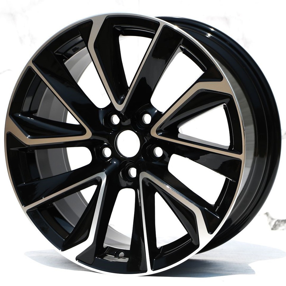 16" XSE SPORT STYLE BLACK WHEELS RIMS FIT TOYOTA PRIUS PRIME PLUS ...