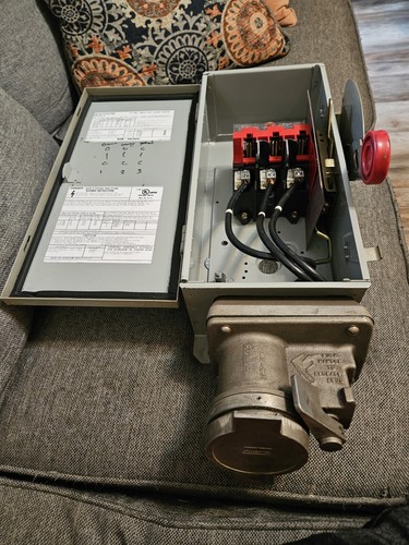 Cutler Hammer Industrial Welding Receptacle Outlet Plug Set Up Ready ...