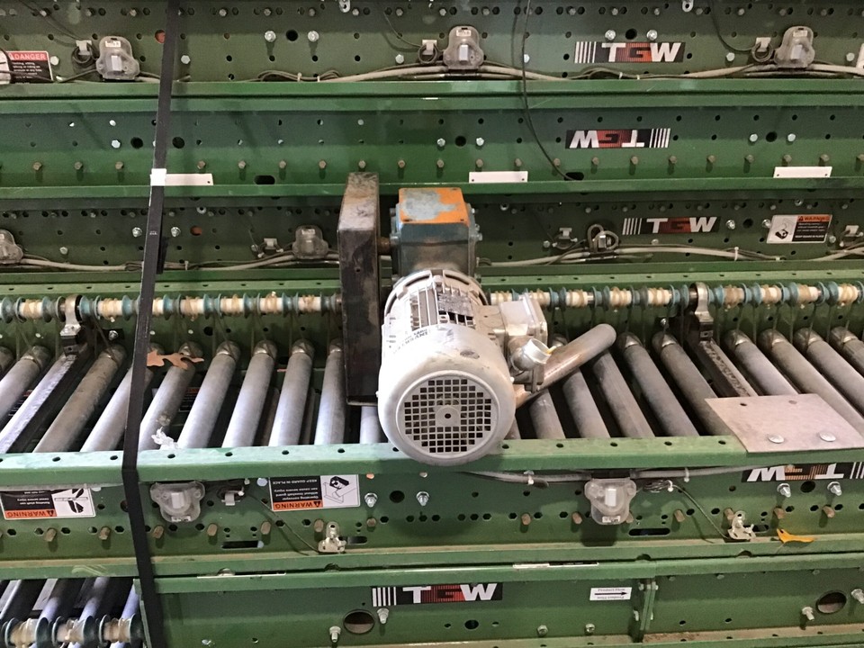 TGW CBC1355899 Zero Pressure Accumulation Roller Conveyor | eBay