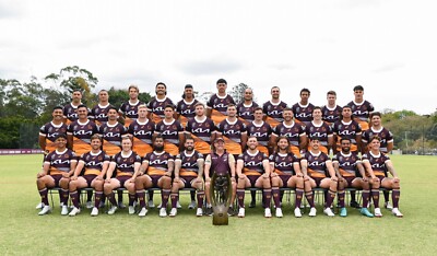 BRISBANE BRONCOS TEAM POSTER , NRL RUGBY FREE POST BARGAIN | eBay Australia