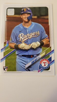 2021 Topps #654 Sam Huff Rookie Baseball Card | eBay