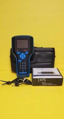 Emerson HART 475 Communicator Silver Edition with FIELDBUS with CHARGER ...