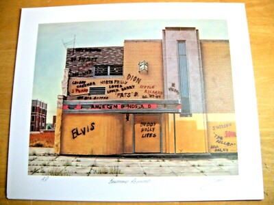 Glen Banse "Bandstand Revisited" Signed Artist's Proofs & Lithographs ...