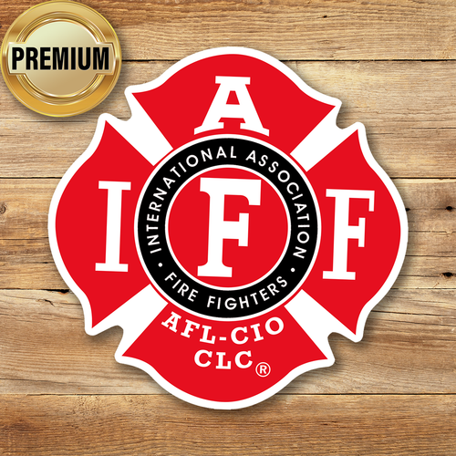 IAFF Firefighters Sticker Decal emblem logo fireman insignia | eBay