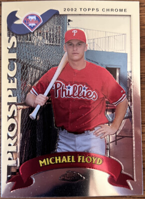 2002 Topps Chrome #T124 Michael Floyd Philadelphia Phillies | eBay