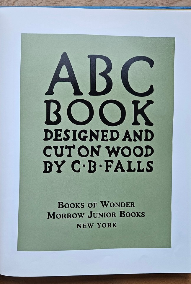 ABC Book C B Falls Illustrated Animals Alphabet Doubleday Hardcover ...
