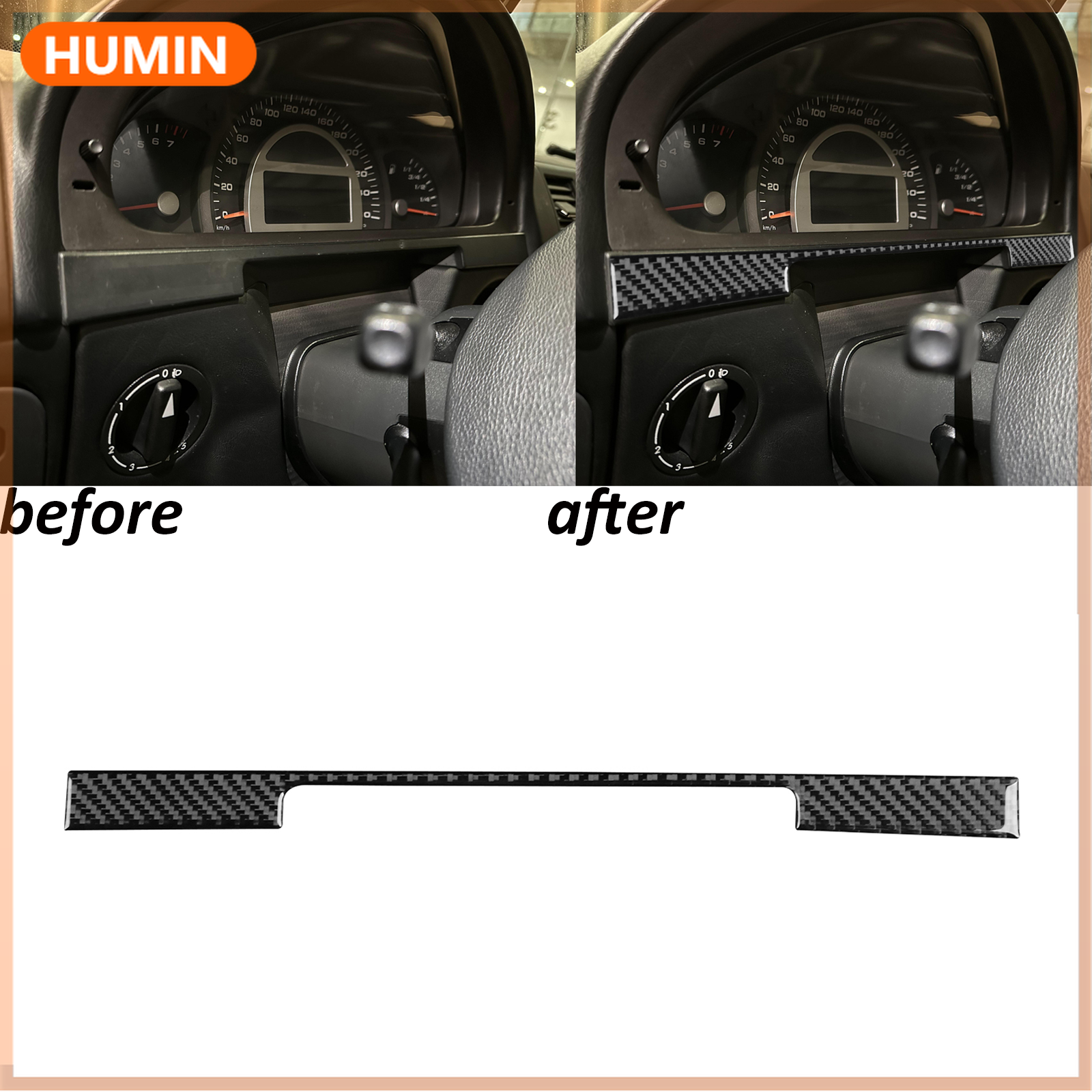 Real Carbon Fiber Speedometer Lower Panel Trim For Benz G-Class W463 ...