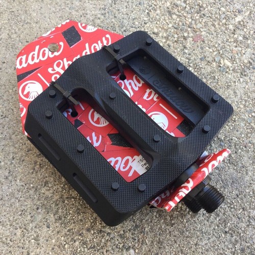 SHADOW CONSPIRACY SURFACE PLASTIC PEDALS BMX BIKE PEDAL RANT CULT ...
