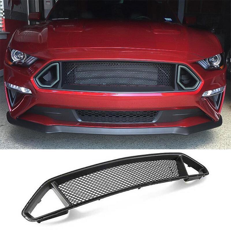 Front Upper Bumper Mesh Grill Grille For Ford Mustang 2018-2021 RTR ...