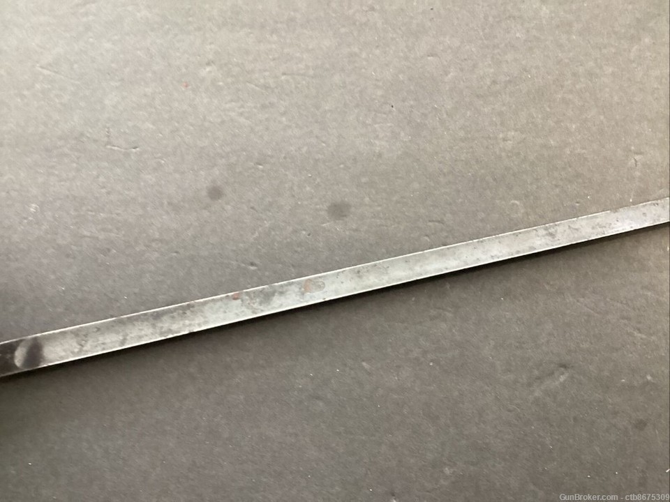 U.S. Union Army Civil War Musket Springfield Rifle Socket Bayonet ...