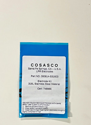 Cosasco Corrator Electrode Kit 316L Stainless Steal 1040 Rohrback ...