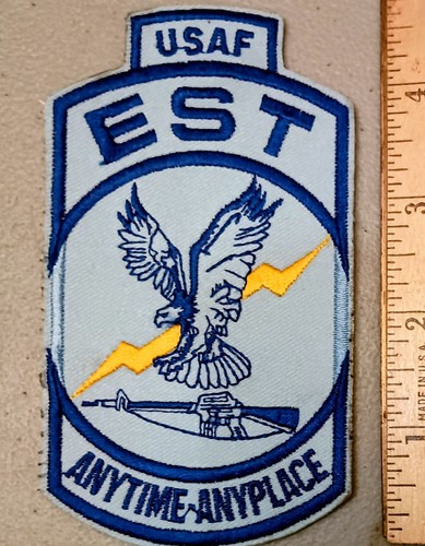 VINTAGE USAF SECURITY POLICE EMERGENCY SERVICES TEAM PATCH | eBay