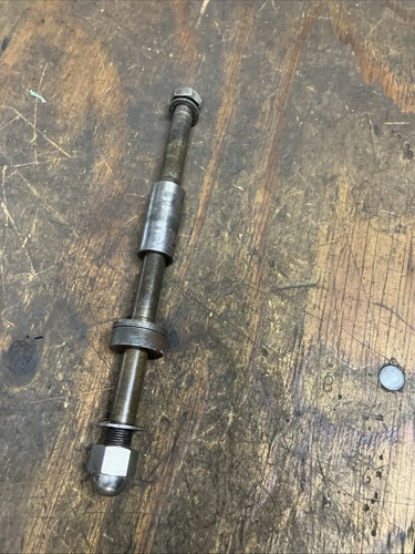 Triumph Swingarm Spindle, Bobbin, Spacers & Nut Possibly OIF 650 T120 ...