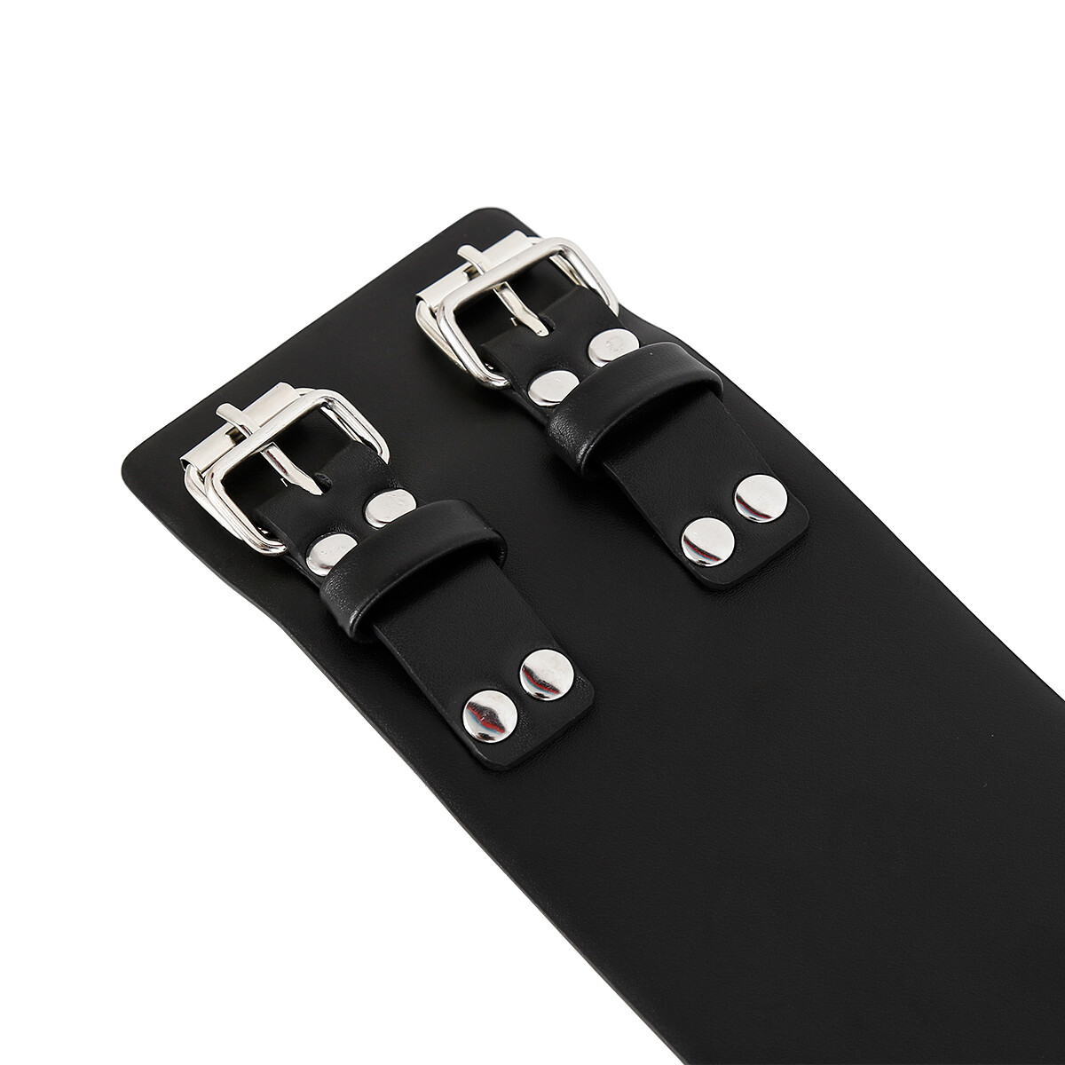 Forced Harness Holder PU Leather Wand Belt Orgasm Massager Vibrator for ...