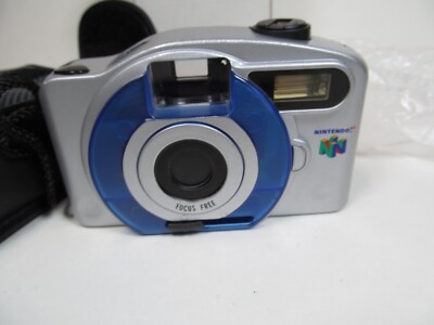 Nintendo 64 N64 Vintage Collectable 35mm Compact Film Camera, Case ...