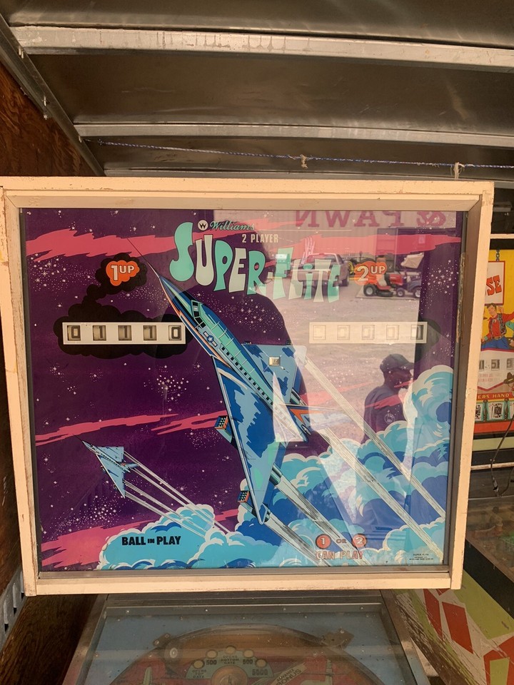 VINTAGE!!! Williams SuperFlite Pinball Machine | eBay