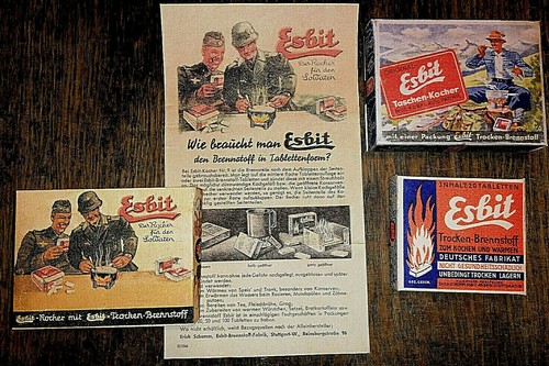 GERMAN WW2 WEHRMACHT ESBIT stove - packaging, box set(d) | eBay UK
