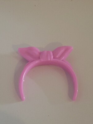 NEW BARBIE LARGE PINK BOW HEADBAND FOR Barbie ACCESSORY | eBay