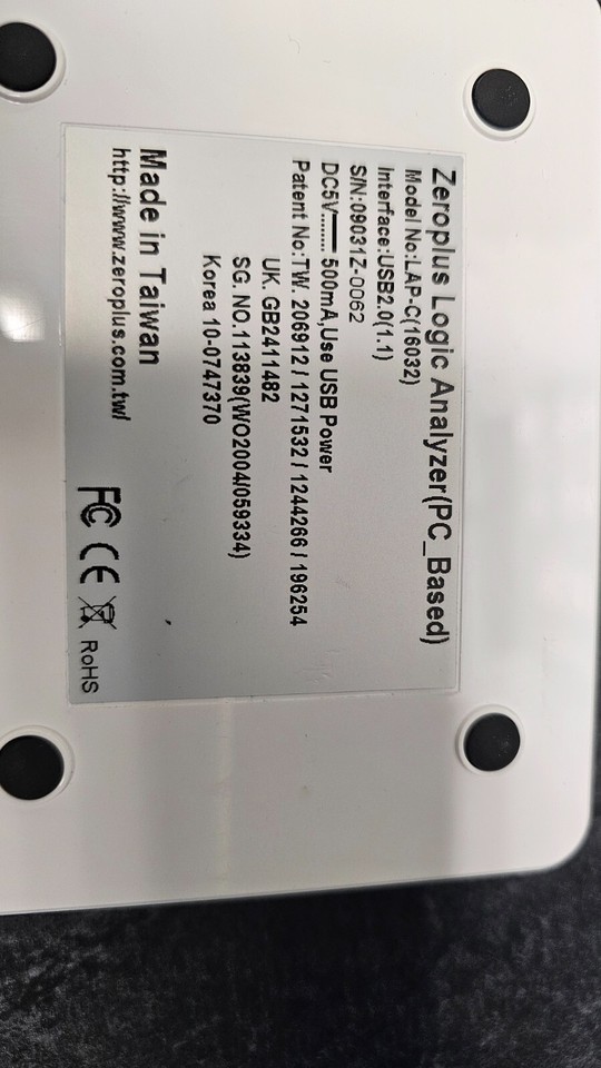 Zeroplus LAP-C (16032) Channel Logic Analyzer, Logic Cube | eBay