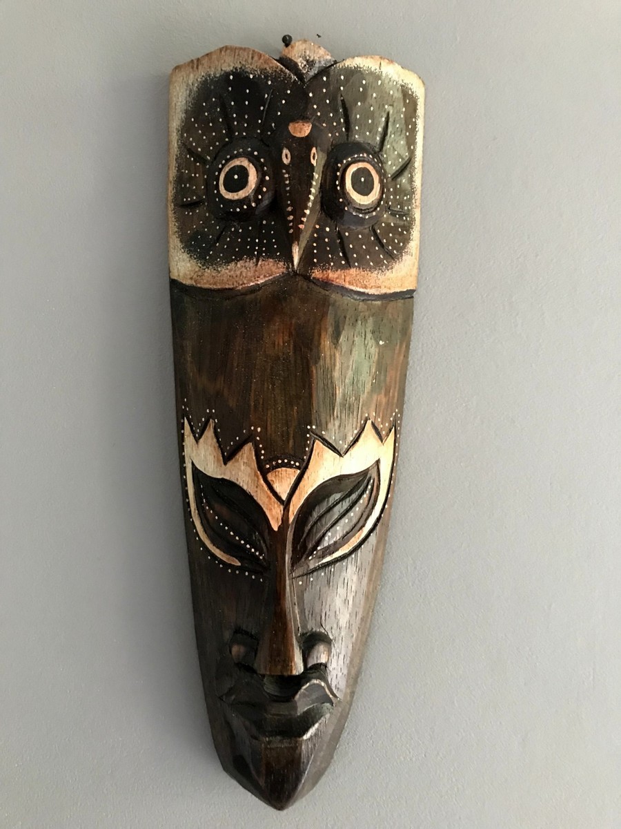 Masque Tiki Adventureland Enchanted Tiki Room Mask Set 24"x 10" Inches