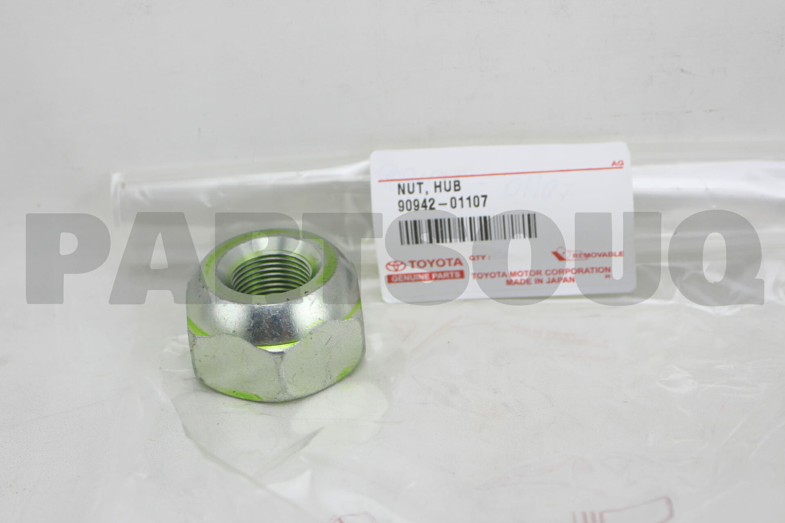 9094201107 Genuine Toyota NUT, HUB (FOR AXLE) 90942-01107 | eBay