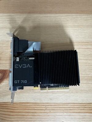 EVGA NVIDIA GeForce GT 710 1GB DDR3 PCI X 8 Graphics Card | eBay