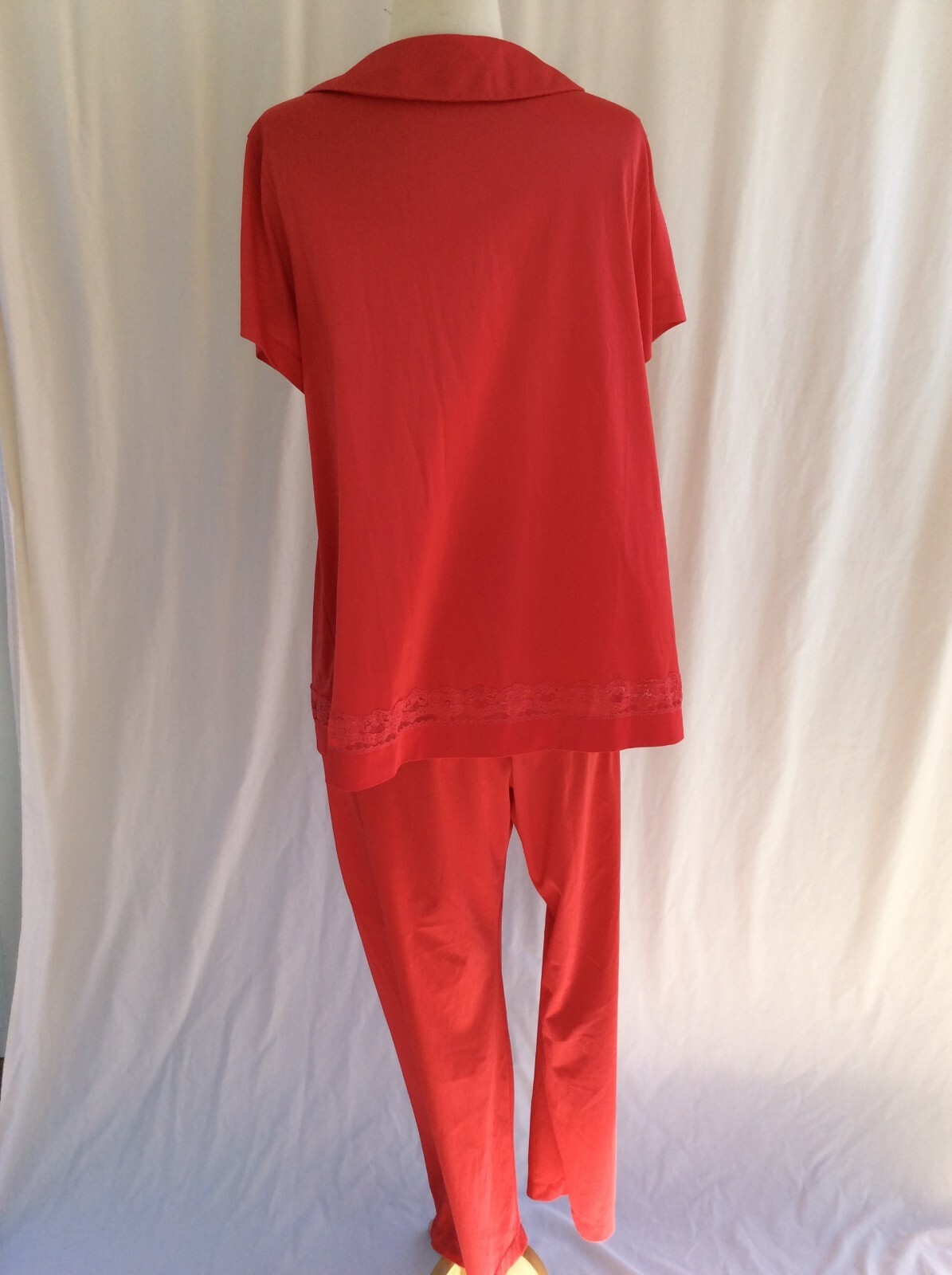 1960's VINTAGE Shadowline Sheer Silky NYLON PAJAMAS P… - Gem