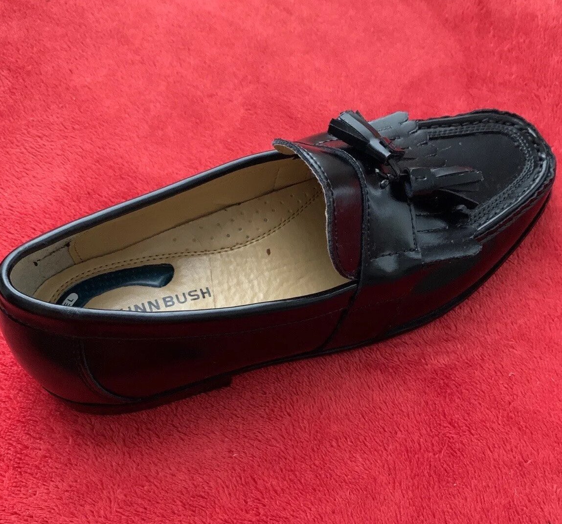 Nunn Bush Keaton Tassel Loafer Mens Size 8.5M Black 84198-01 with Box ...