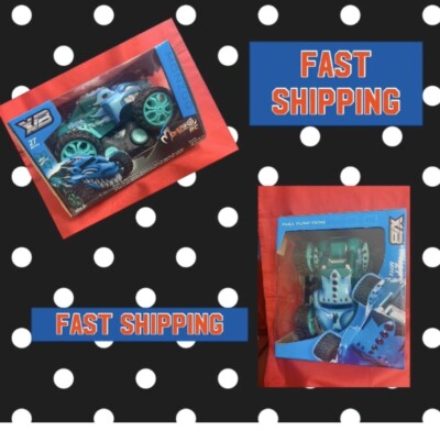 New MONZOO RC FULL REMOTE CONTROL 27 MHz Car,TURQUOISE AND BLUE REPTILE ...