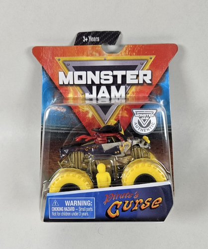 SPIN MASTER Monster Jam PIRATES CURSE Nitro Neon NEW 1:64 Monster Truck ...